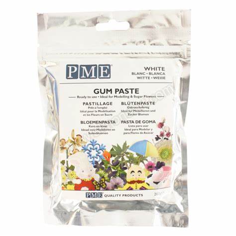 Vredebest Packaging – 200g White Gum Paste PME